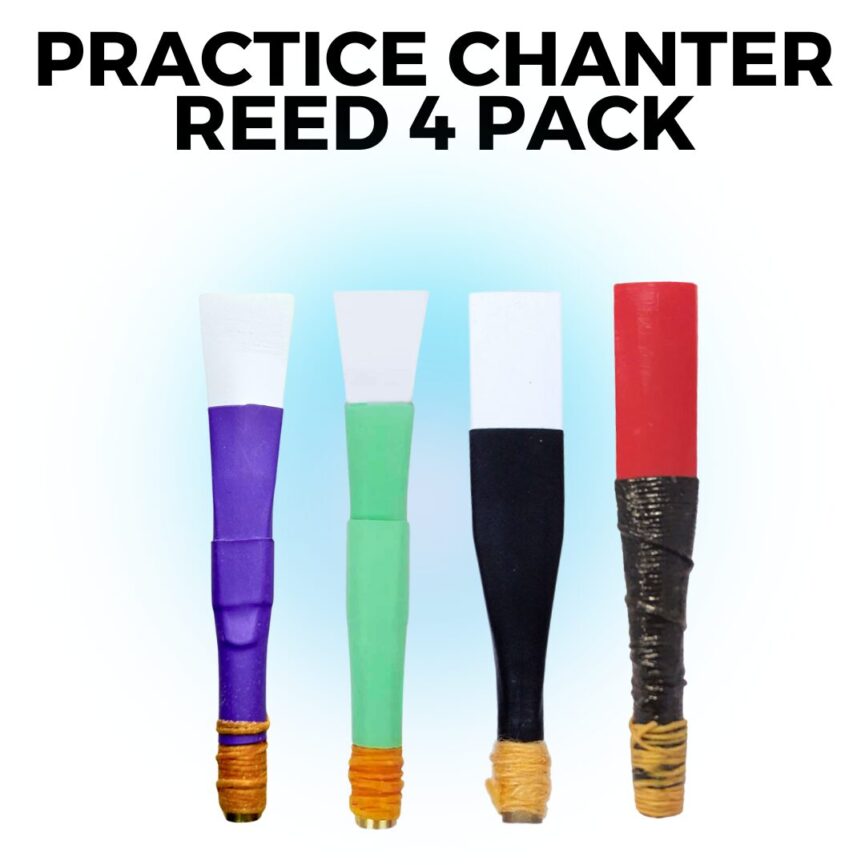 Premium Practice Chanter Reed Variety Four Pack - BagpipeLessons.com