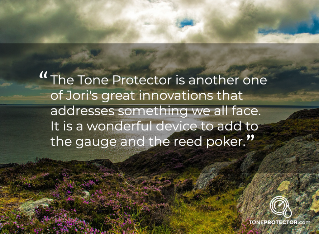 Tone Protector™ Reed Safe: Digital Chanter Cap and Split Stock with Two ...