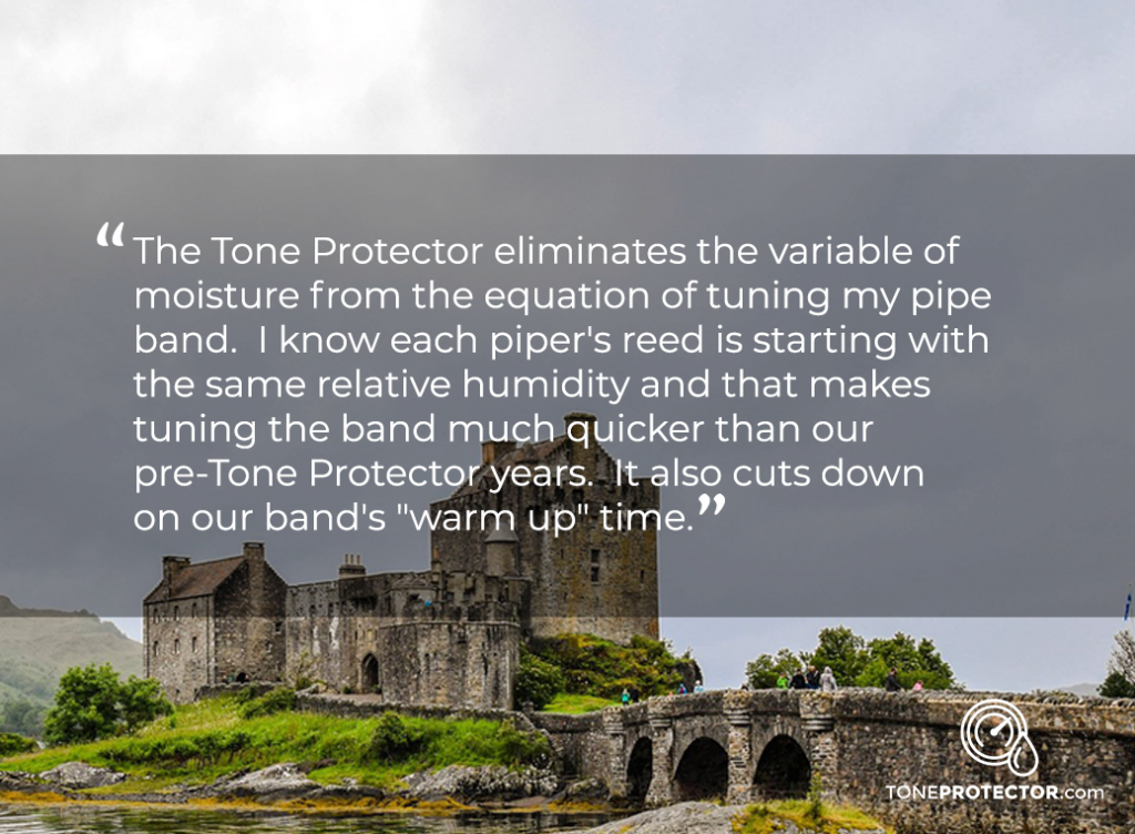 Tone Protector™ Reed Safe: Digital Chanter Cap and Split Stock with Two ...