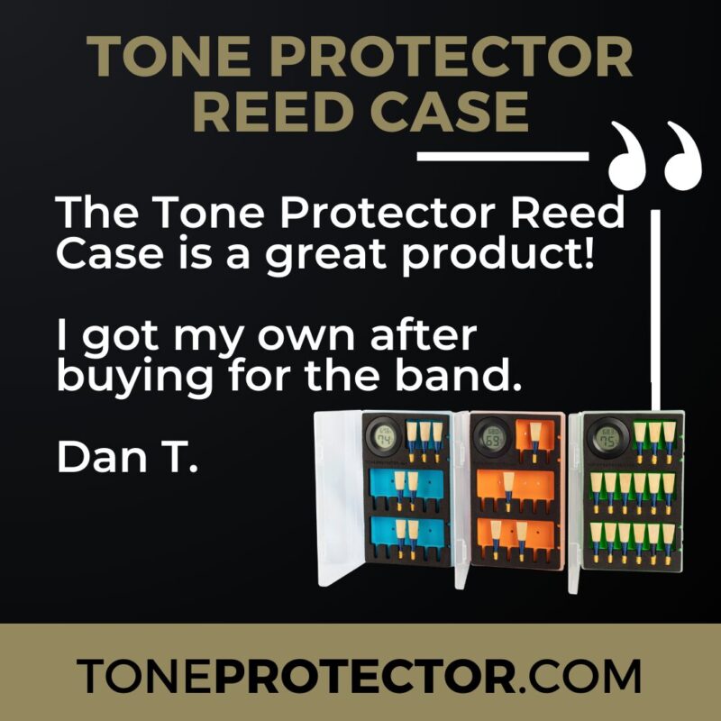 Tone Protector™ Bagpipe Reed Case - Two-Way Humidity Control