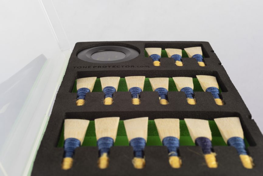 Tone Protector™ Bagpipe Reed Case - Two-Way Humidity Control