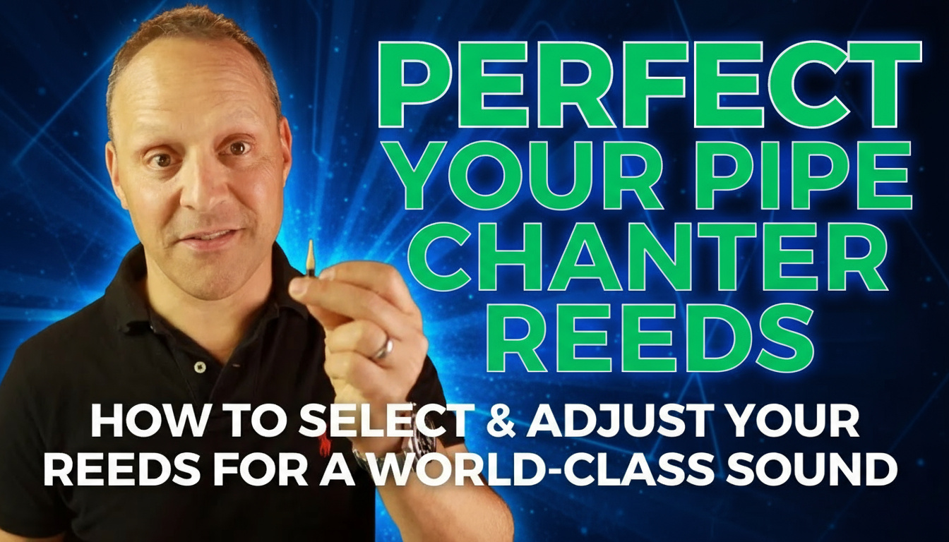 Perfect your Piper Chanter Reeds for World Class Sound