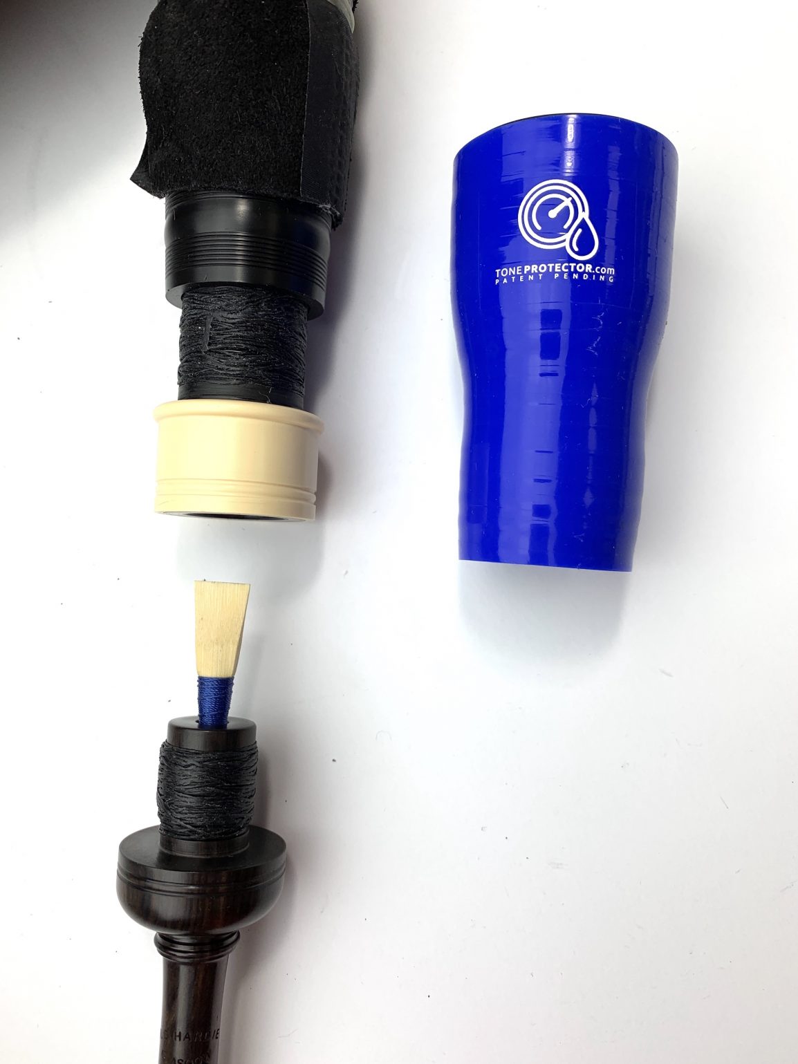 Tone Protector™ Reed Safe: Digital Chanter Cap and Split Stock with Two ...